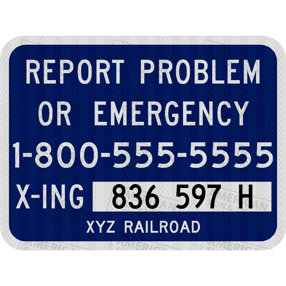 Railroad & Light Rail Signs