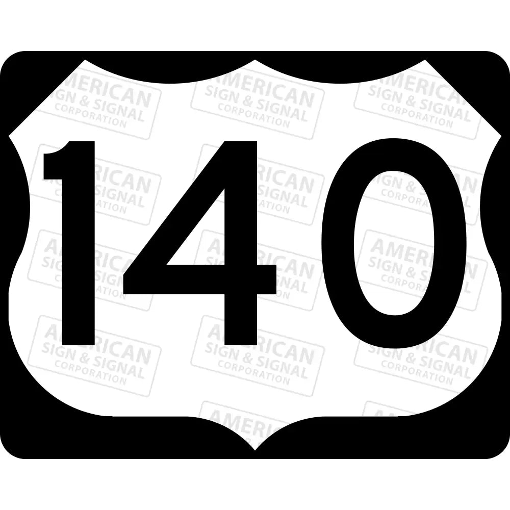 M1-4 US Highway Route Sign